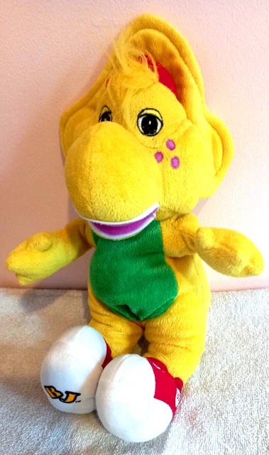 BARNEY THE DINOSAUR Yellow BJ Soft Toy Plush 2007 £14.99 - PicClick UK