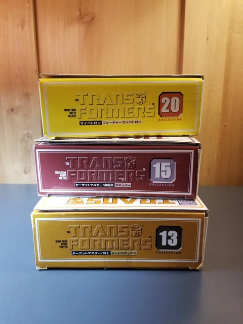 TRANSFORMERS G1 TARGETMASTER Figure Reissue Lot Hotrod Kup Stepper ...