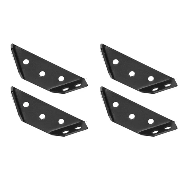 4 PIÈCES SUPPORT triangle en acier inoxydable pour renforcer les joints ...