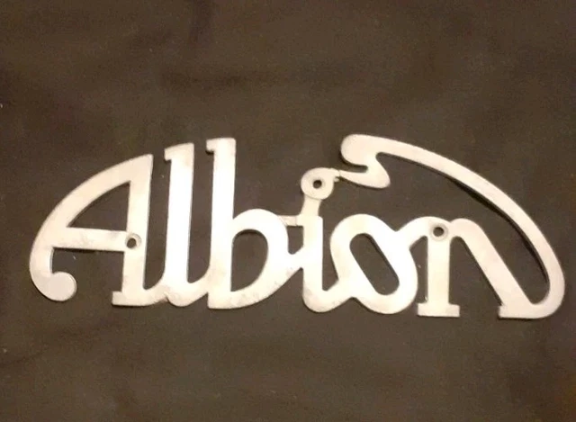 ALBION LORRY BADGE RARE 1930s40s. BEDFORD AEC LEYLAND ATKINSON GUY FORD ...