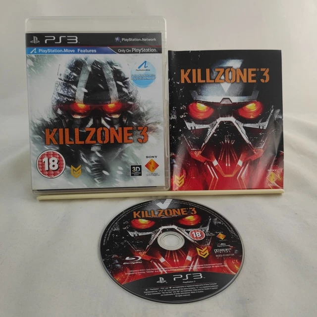 KILLZONE 3 PLAYSTATION 3 PS3 game includes manual £10.90 - PicClick UK