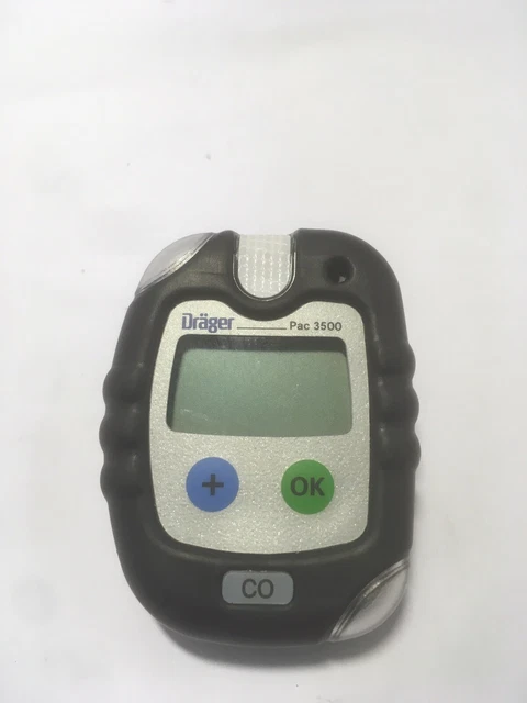 +DRAGER PAC 3500 CO GAS Detector AS IS $24.49 - PicClick CA