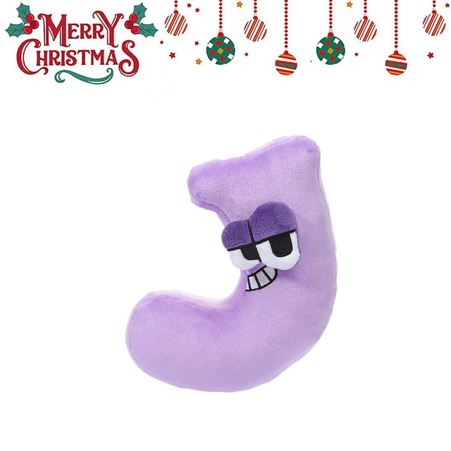 ALPHABET LORE PLUSH Letter J Fun Stuffed Animal Toys Figure For ...