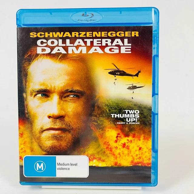 COLLATERAL DAMAGE (BLU Ray, 2002) Arnold Schwarzenegger Action Region B $8.00 - PicClick AU