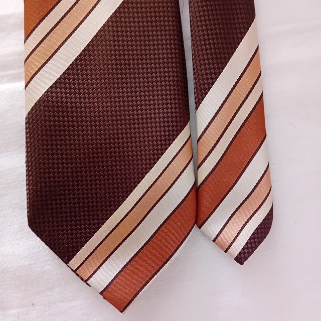 ST MICHAEL VINTAGE Kipper Tie. Brown. Late 1960s-1970s Retro Revival £ ...