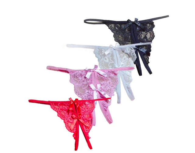 SEXY VALENTINE OUVERT G-String Dessous, V-String offener Schritt Schlüpfer Tanga EUR 1,17 ...