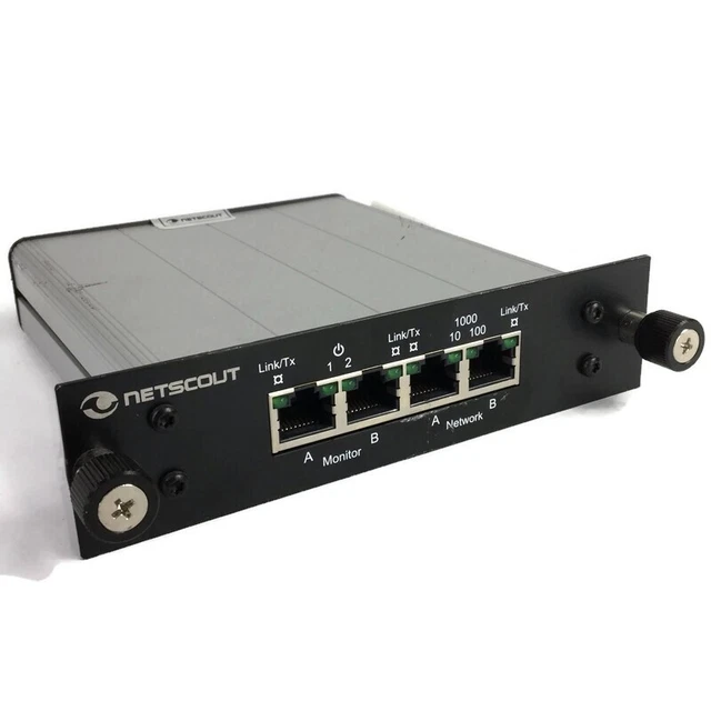 NETSCOUT NGENIUS BASE-T TAP 1 Line/Link Copper Ethernet 10/100/1000 280 ...