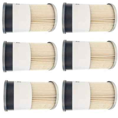 6 PACK REPLACE Fleetguard Cummins Fuel Filter / Water Separator FS19624 ...