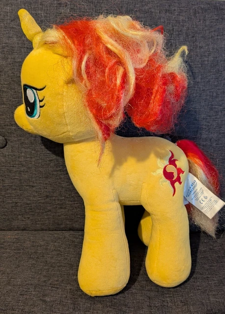 MY LITTLE PONY MLP BAB Build A Bear Sunset Shimmer Rare Soft Plush Toy ...