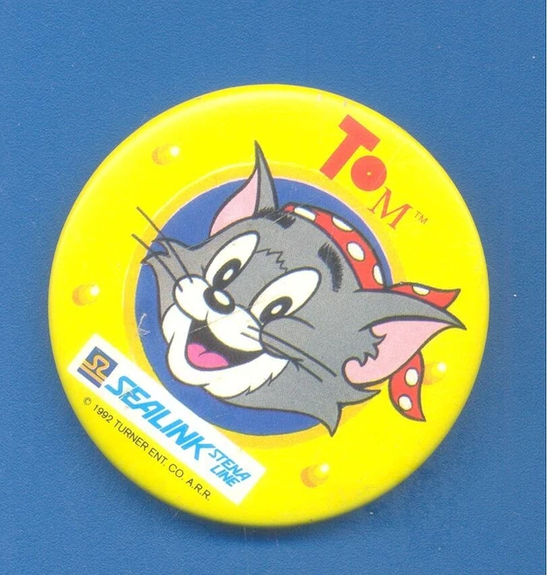 TOM AND JERRY.SEALINK Stena Line Pin Badge £5.00 - PicClick UK
