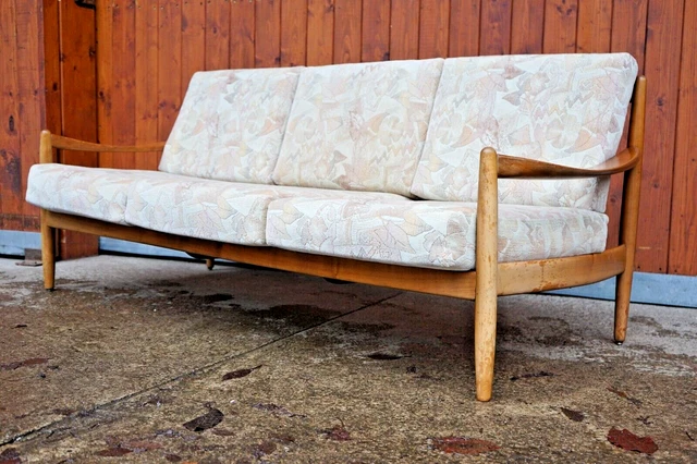 DESIGN NOCE DIVANO Vintage 3er Divano 60s Retrò Danish Mid Century 60er ...