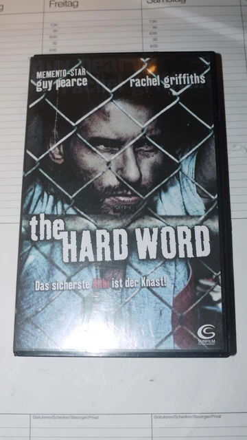 THE HARD WORD Guy Pearce Rachel Gritthis VHS VIDEO Kassette £0.85 ...