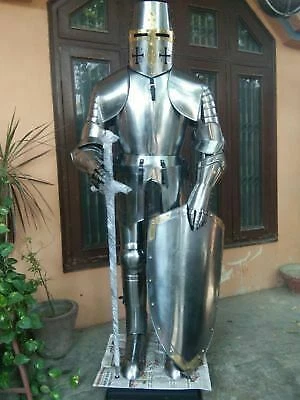 MEDIEVAL KNIGHT SUIT Of Templar Toledo Armour Combat Full Body Armour ...