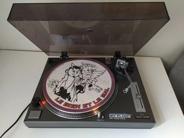 RELOOP RP-1000 MK2 Riemenantrieb / Belt Drive Turntable Plattenspieler ...