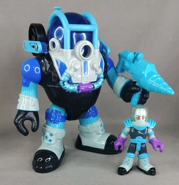 IMAGINEXT BATMAN DC Super Friends MR FREEZE ROBOT & MR FREEZE Action ...
