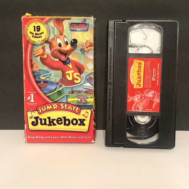 JUMP START JUKEBOX 2002 VHS Preschool Sing Along Knowledge Adventure ...
