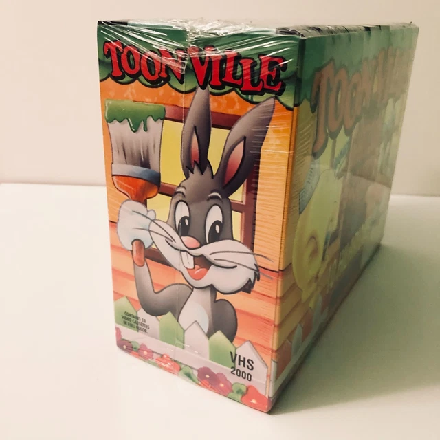 VINTAGE 1993 TOONVILLE VHS Cartoon Favoirites 10 Tapes Casper Superman ...