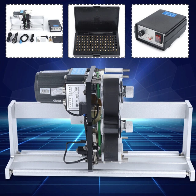 THERMAL TRACKING RIBBON Coding Machine Date Batch Printer for Packing ...