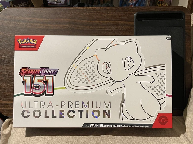 POKEMON 151 ULTRA Premium Collection UPC OPEN BOX / Contents + 109/165 ...