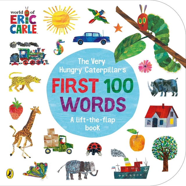 ERIC CARLE ~ The Very Hungry Caterpillar's First 100 Words ...