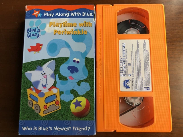 BLUE'S CLUES PLAYTIME Avec Periwinkle Sur Vhs EUR 8,74 - PicClick FR