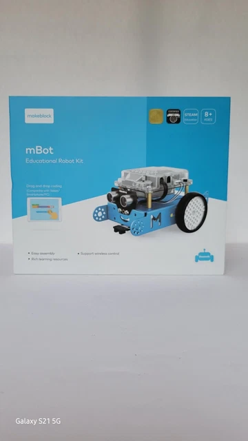 MAKEBLOCK MBOT V1.1-BLUE (Bluetooth Version) EDUCATIONAL ROBOT KIT NEW ...