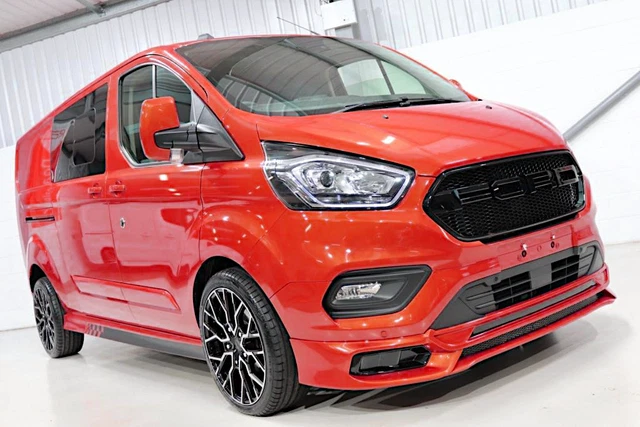 FORD TRANSIT CUSTOM V3 Front Splitter Add On 2018+ £535.00 - PicClick UK