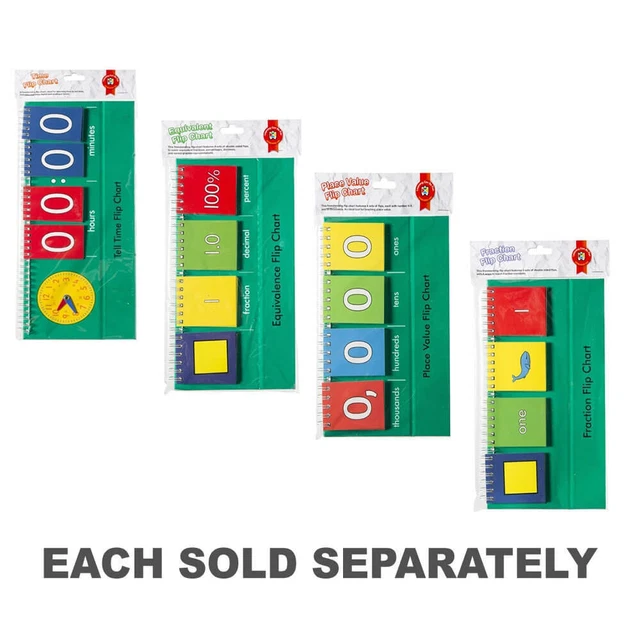 LEARNING CAN BE Fun Unique Freestanding Flip Chart Quality Educational ...