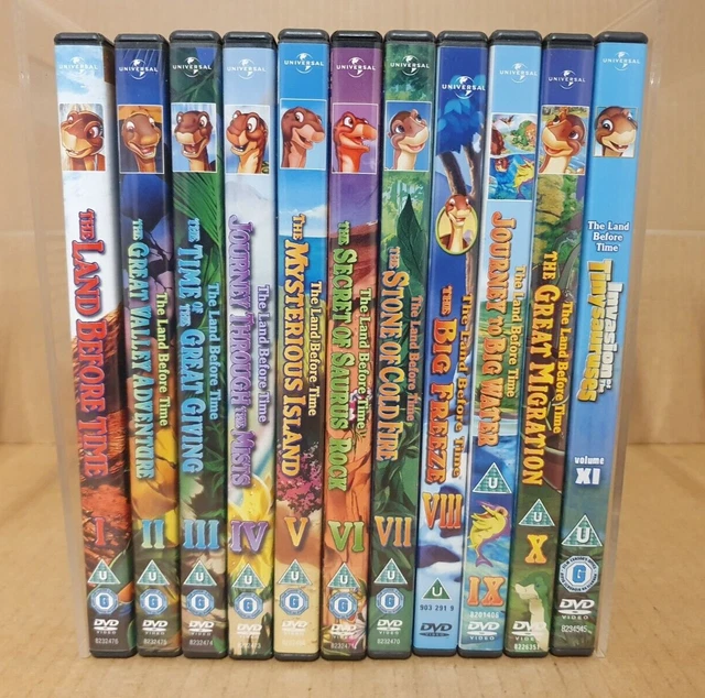 THE LAND BEFORE TIME - Volumes 1-11 on DVD - Movie Collection EUR 21,02 ...