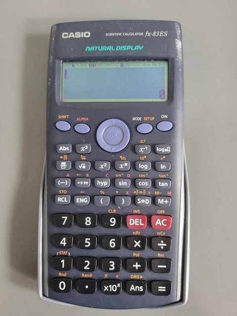 FULLY WORKING CASIO FX-83ES Scientific Calculator Natural Display ...