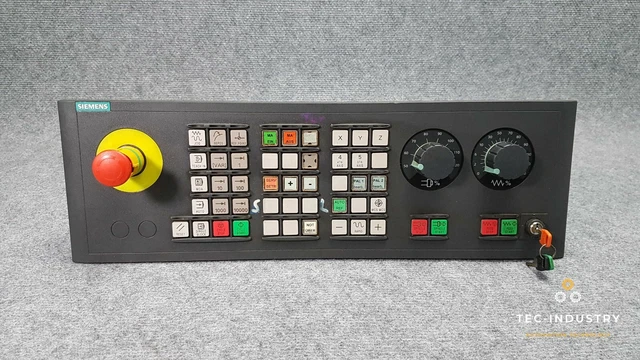 SIEMENS SINUMERIK MCP 483C KEY MPI tableau de commande machine version ...