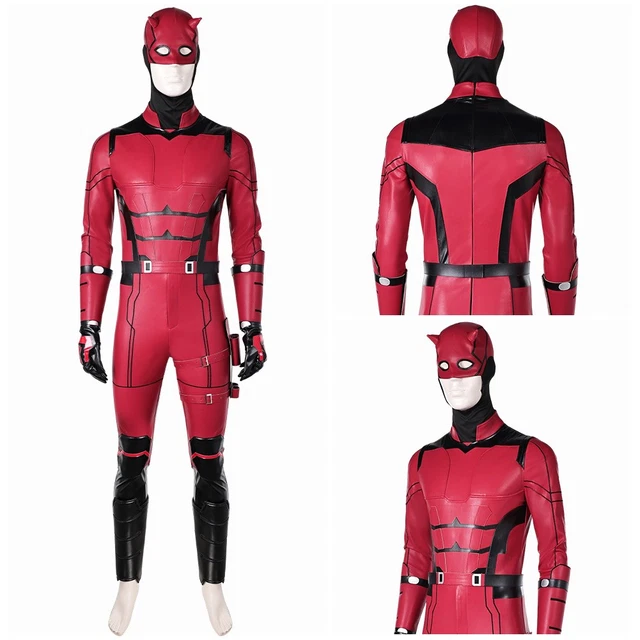DAREDEVIL: BORN AGAIN Season 1 (2025) Matt Murdock Cosplay Red Jumpsuit ...