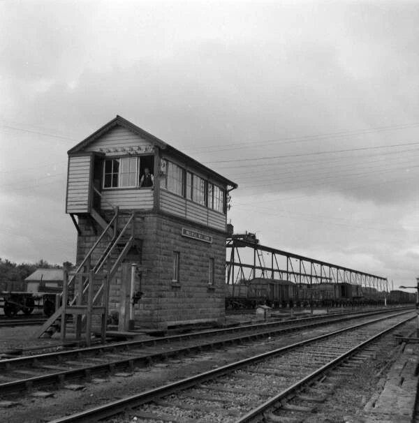 SIGNAL BOX MULLINGAR Co Westmeath IRELAND RAILWAY OLD PHOTO $8.50 ...