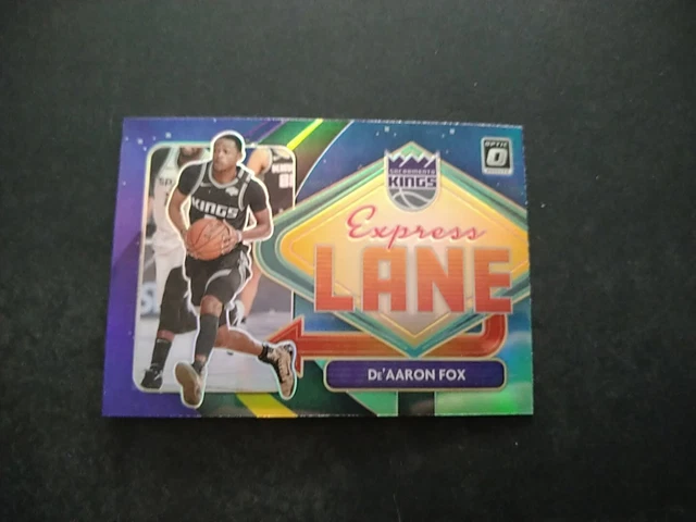 2020-21 PANINI OPTIC De'aaron Fox Express Lane Carte Nba Card EUR 0,50 - PicClick IT