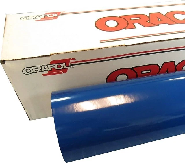 ORACAL 651 PERMANENT Self Adhesive Craft Vinyl 24" x 50ft Roll(s) GLOSS ...