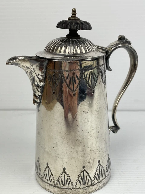VINTAGE “E.P.B.M& SILVER-PLATED Small Jug/ Pot - Made In England ...