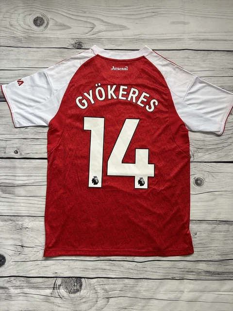 ARSENAL 2025/26 HOME Kit - Gyokeres #14 £23.56 - PicClick UK