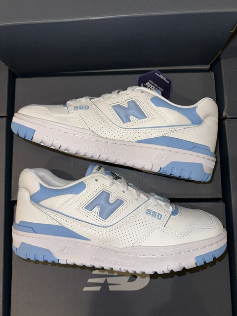 NEW BALANCE 550 University Blue UNC 2023 Womens Sz 7W (5.5y) Brand New ...
