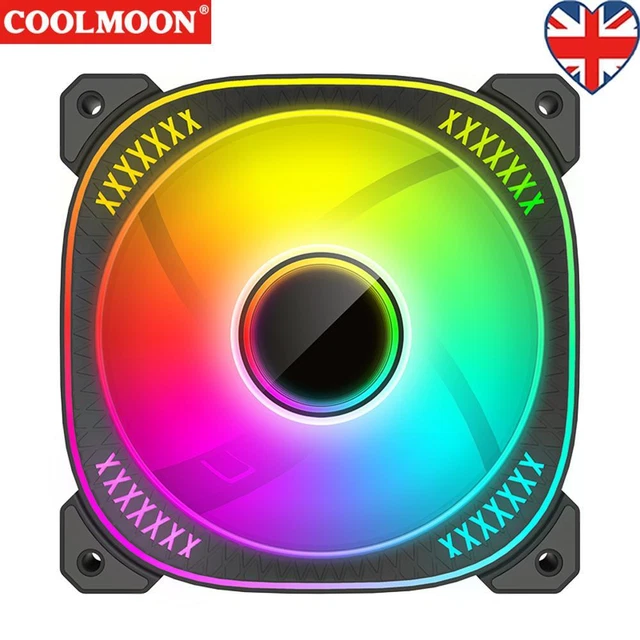 PC CASE FAN 120mm ARGB PC Case Cooling Fan Addressable RGB Fan for ...