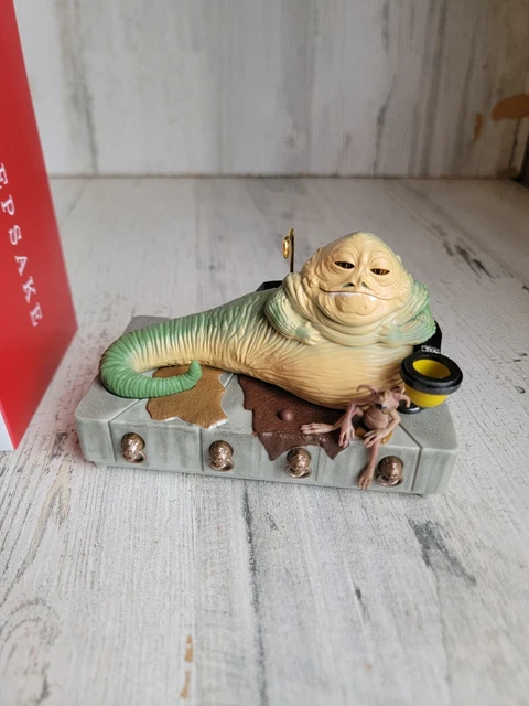 HALLMARK JABBA THE Hutt Return of the Jedi Star Wars ornament Xmas $24. ...