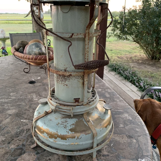 VINTAGE ALADDIN BLUE Flame Kerosene Space Heater EUR 150,15 - PicClick DE