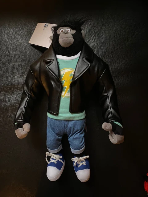 BRAND NEW SING Johnny The Gorilla Large 16” Soft Toy Plush Universal ...