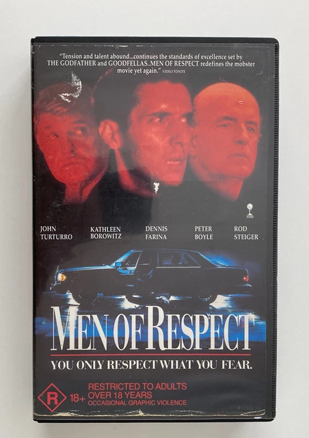 MEN OF RESPECT [VHS] Video Box Office Ex-Rental Tape 1990 Mob Action ...