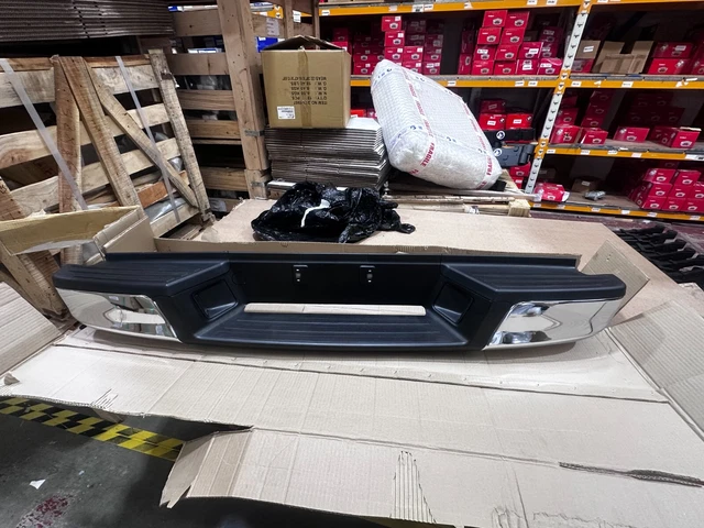 REAR CHROME BUMPER Fits Isuzu Dmax/Danver/Rodeo 2.5TD/3.0TD 05-12 ...