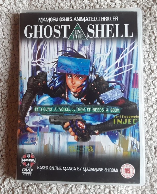 GHOST IN THE Shell DVD Mamoru Oshii's Animated Thriller Manga VGC £5.99 ...