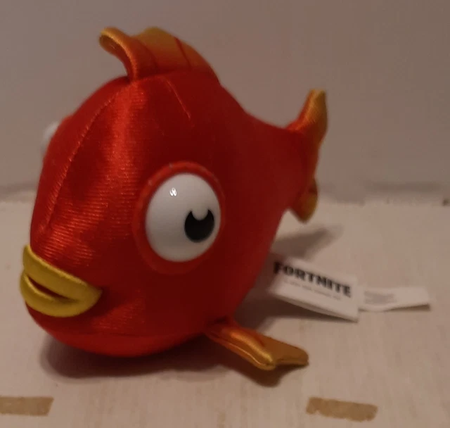 6& FORTNITE GAME Flopper Orange Fish Soft Toy Plush £14.99 - PicClick UK