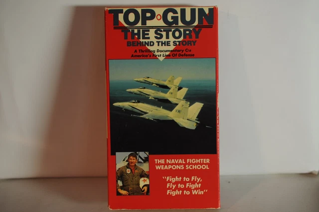 RARE VHS THE Real Top Gun The Story Naval Fighter Weapons School ...