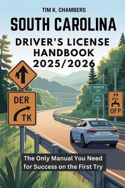 SOUTH CAROLINA DRIVER'S License Handbook 2025/2026: The Only Manual You ...