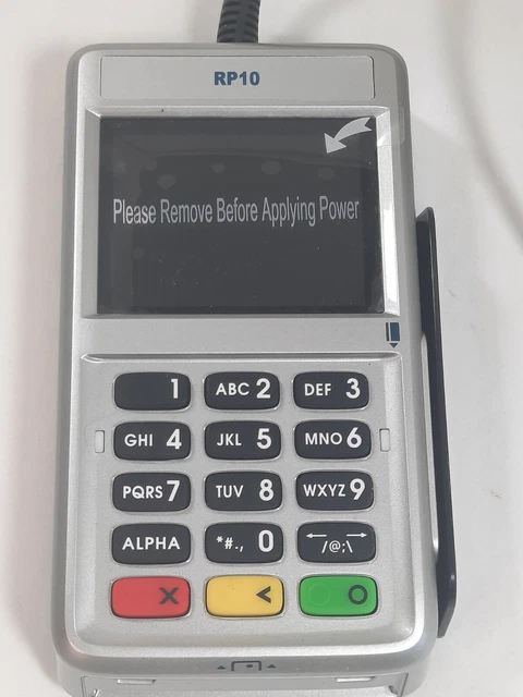 FIRST DATA RP10 Pinpad Card Reader Parts Or Repair $75.00 - PicClick