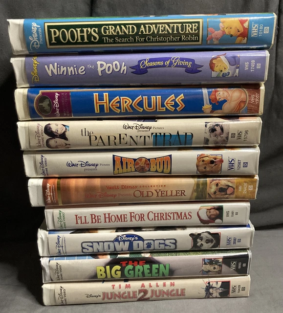 DISNEY VHS LOT Of 10 Bonus Disney Movie. All Tested And Work. See ...